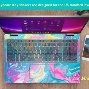 Hp Notebook Pre-cut Custom Laptop Skins Personalized Gift Vinyl Decals ...