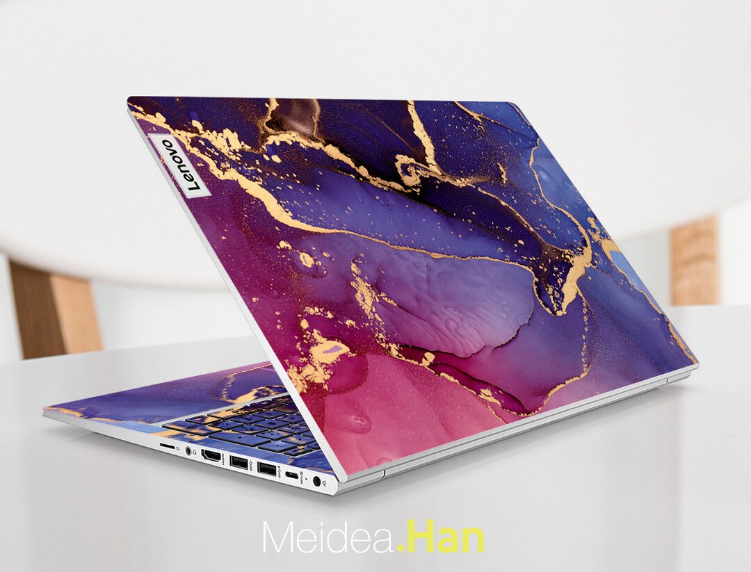 Lenovo Legion 5I Skins Laptop Decals Personalized Gift Purple Marble ...