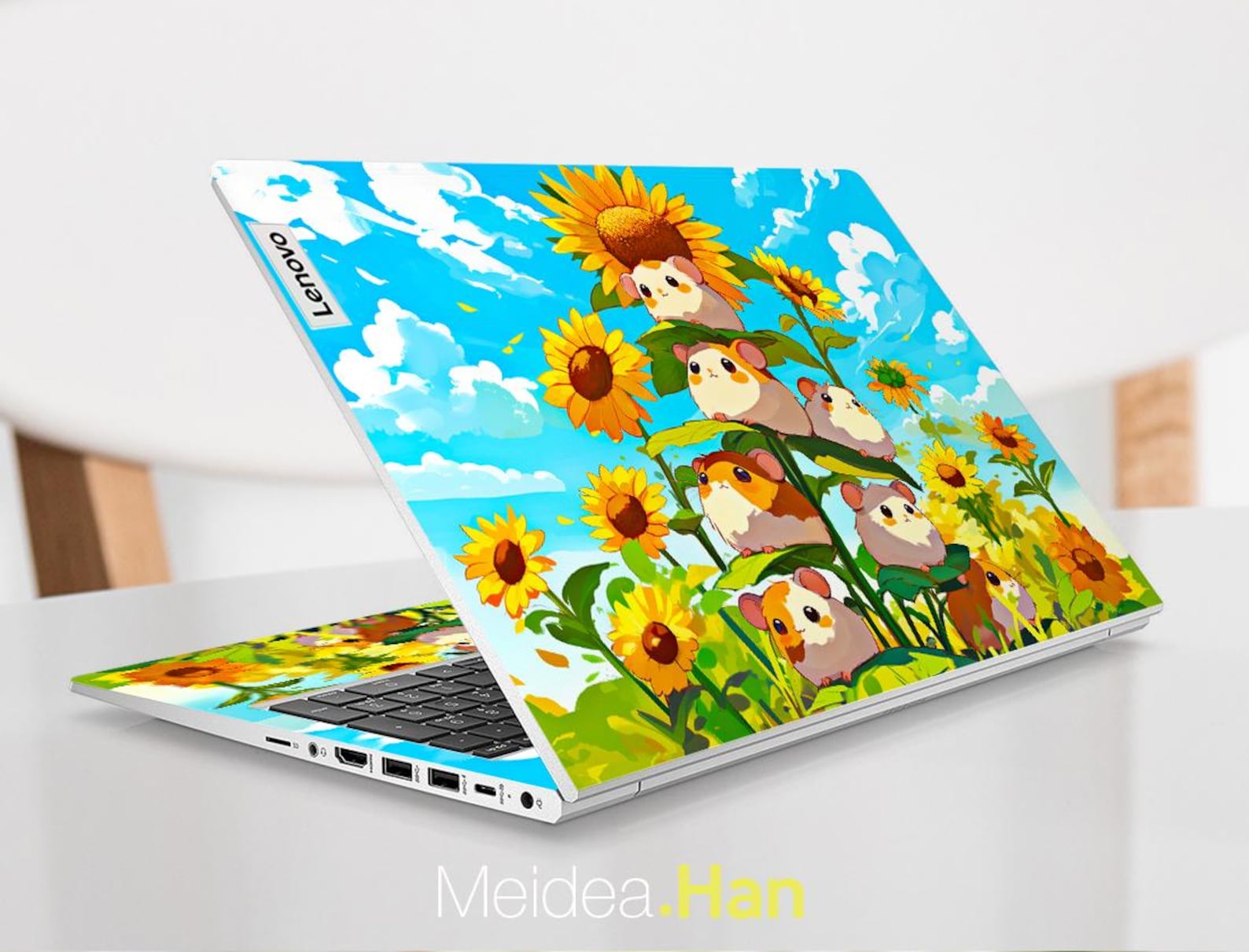 Lenovo Slim 7 14IMH9 Laptop Skin Protection Sticker Custom Decal Cute ...