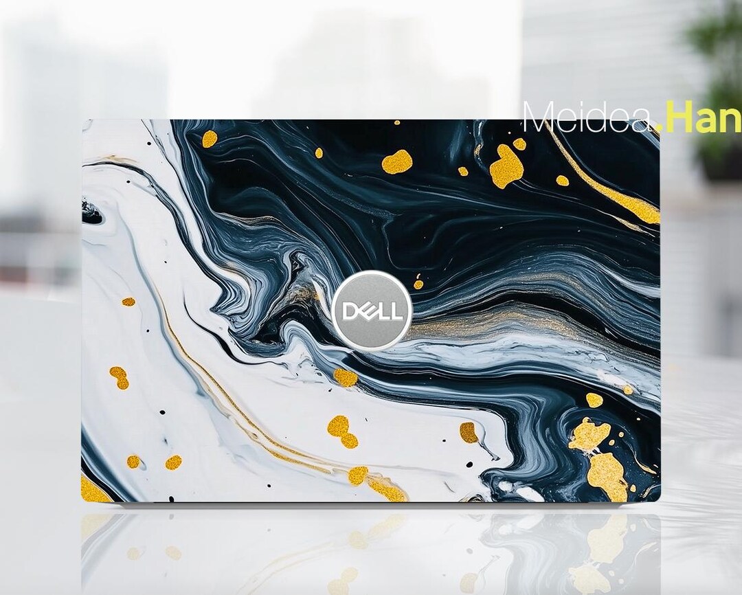 Laptop Skin Protect Dell 5500 Decal Custom Sticker Birthday Gift Black ...