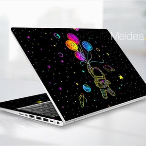 Dell Laptop Skin Xps 15 Sticker Custom Decal Cute Astronaut Design ...
