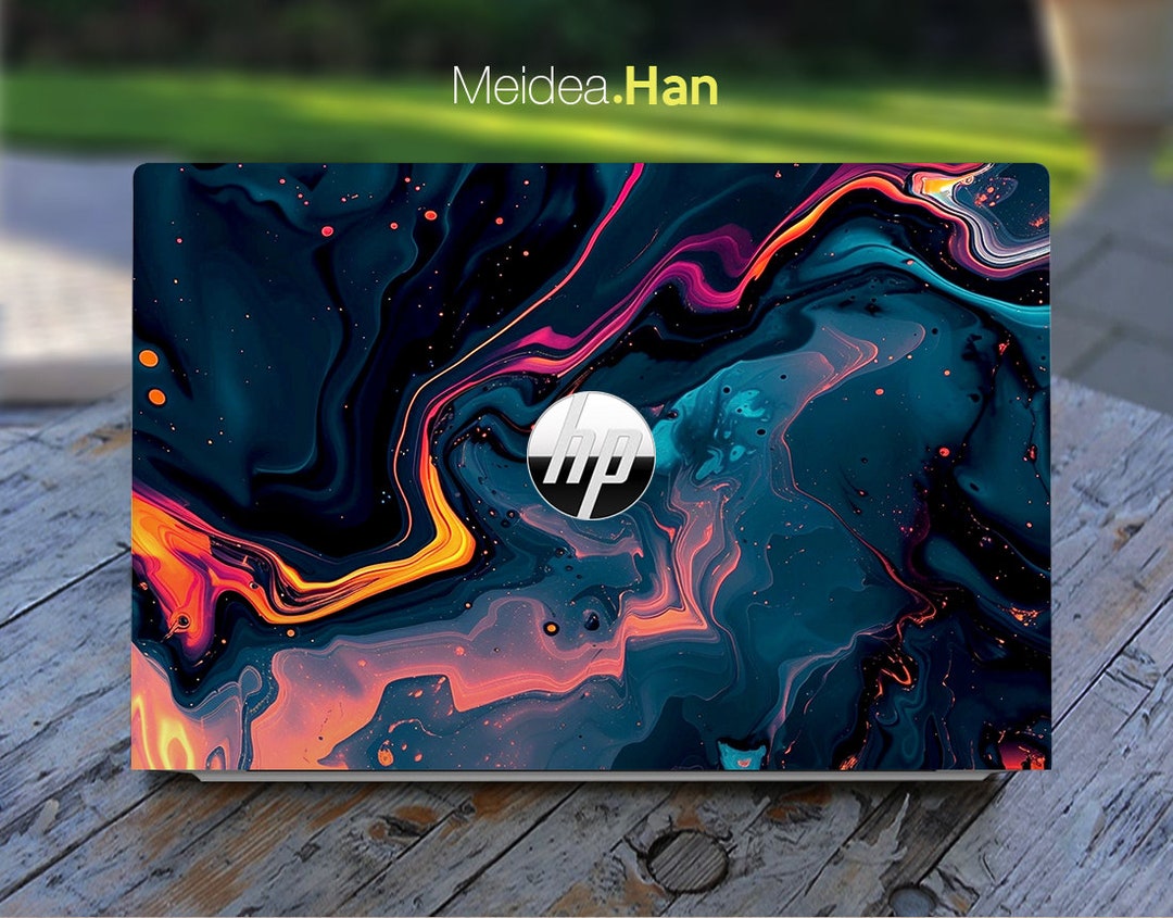 HP Laptop Skin Elitebook Personalized Customizable Romantic Sea Vinyl ...