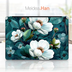 Apple Laptop Skin Custom Decals Personalized Gift Nature Green Plants ...