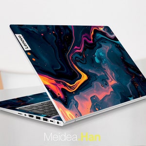 Laptop Skins Lenovo Ideapad Decals Personalized Gift Unique Art Designs ...