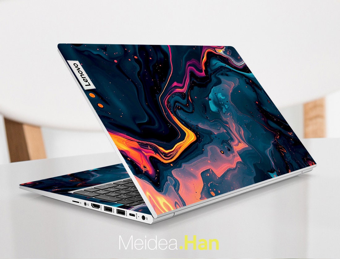 Laptop Skins Lenovo Ideapad Decals Personalized Gift Unique Art Designs ...