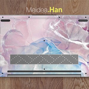 Lenovo Thinkpad Decals Personalized Gift Corlorful Marble Vinyl Sticker ...