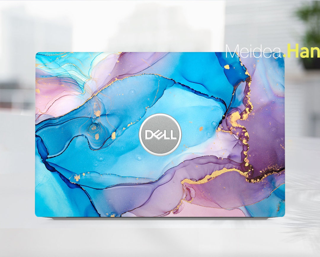 Dell Inspiron 3521 Skin Xps 13 2 in 1 7390 Skin Watercolor Marble Vinyl ...