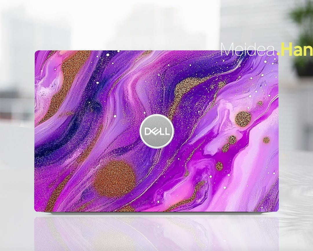 Dell Sticker Vinyl Decal Laptop Accessories Custom Gift Birthday ...