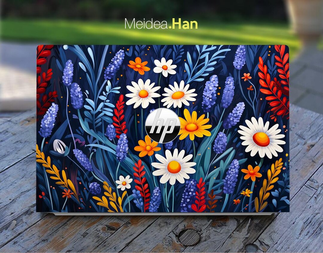 Laptop Skin Hp Accessories Decal Birthday Gift Custom Sticker Unique ...