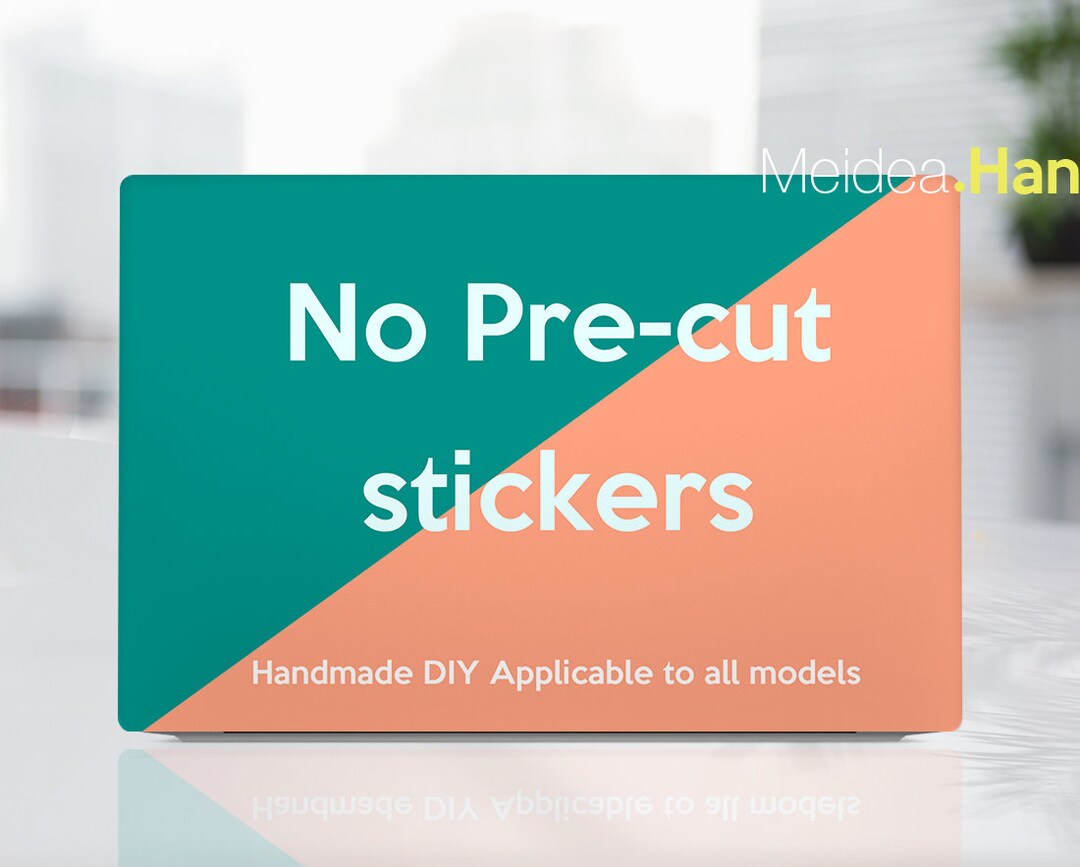 No Pre-cut Stickers Laptop Skin Personalized Decal Customized According ...