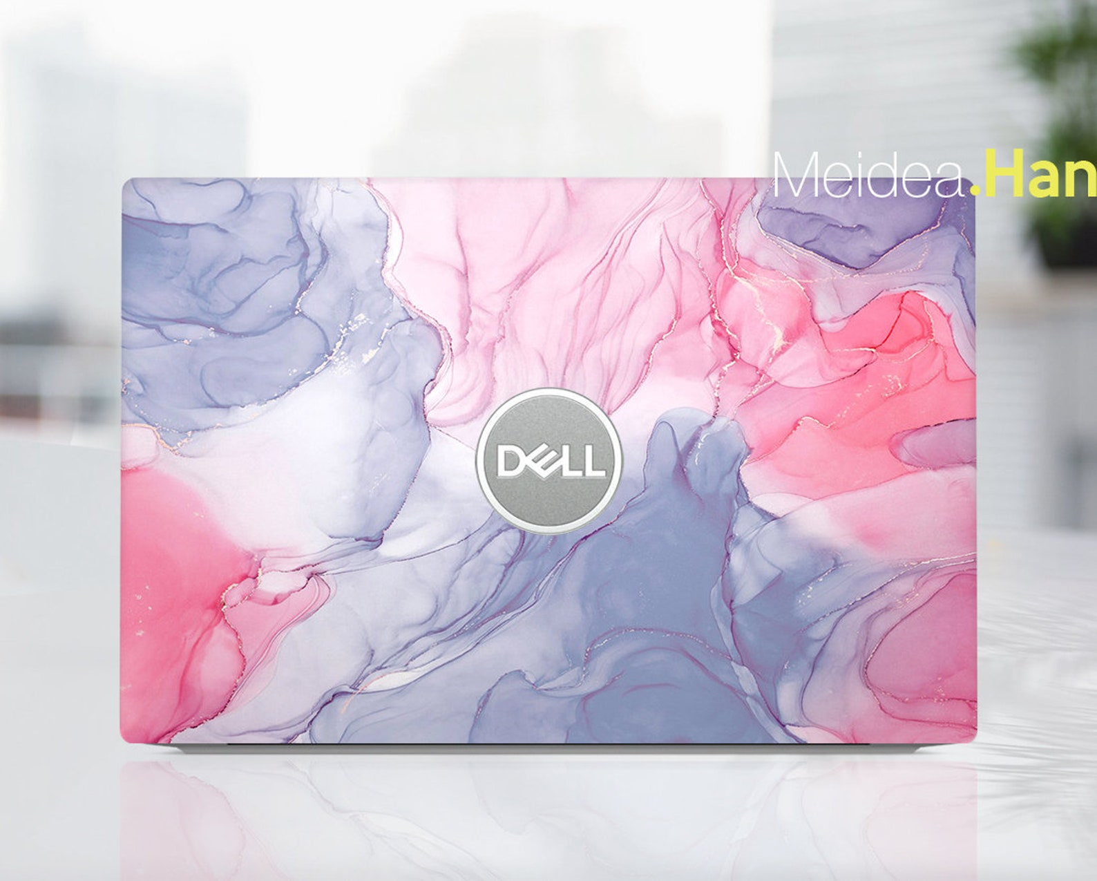 Marble Laptop Skin Dell, Dell Xps 13 Skin,personalized Handmade Gift ...