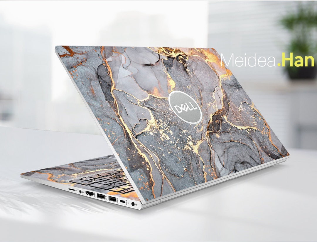 Dell Xps 15 Laptop Protective Skin Personalized Customizable Gray ...