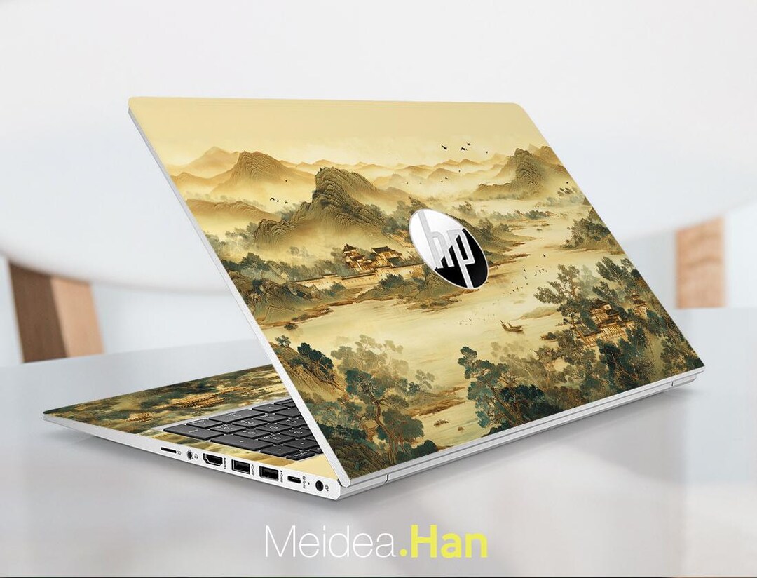 Hp Laptop 14-ep Personalized Landscape Design Vinyl Sticker Perfect ...