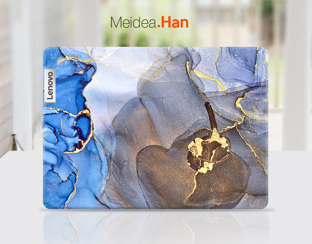 Lenovo Ideapad Yoga Skin Personalized Customizable Abstract Mable Vinyl ...