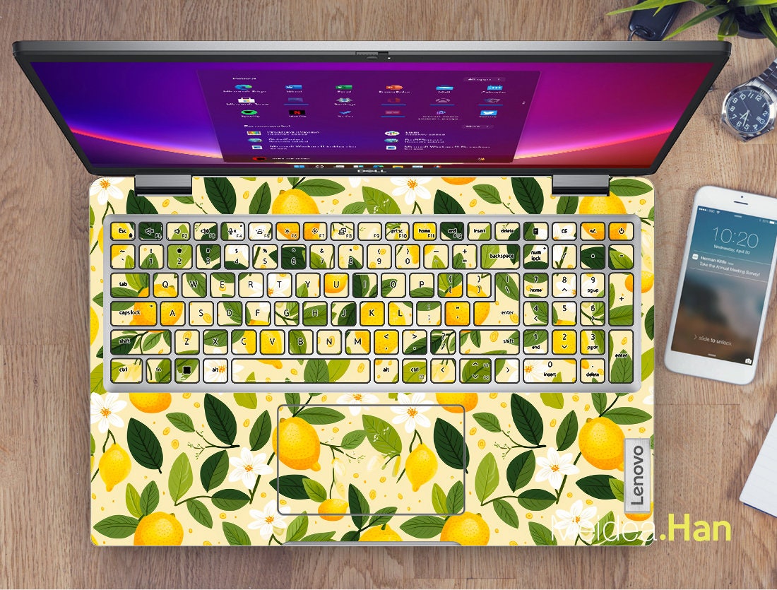 Custom Laptop Skins Lenovo Yoga Decals Personalization Gift Pattern ...