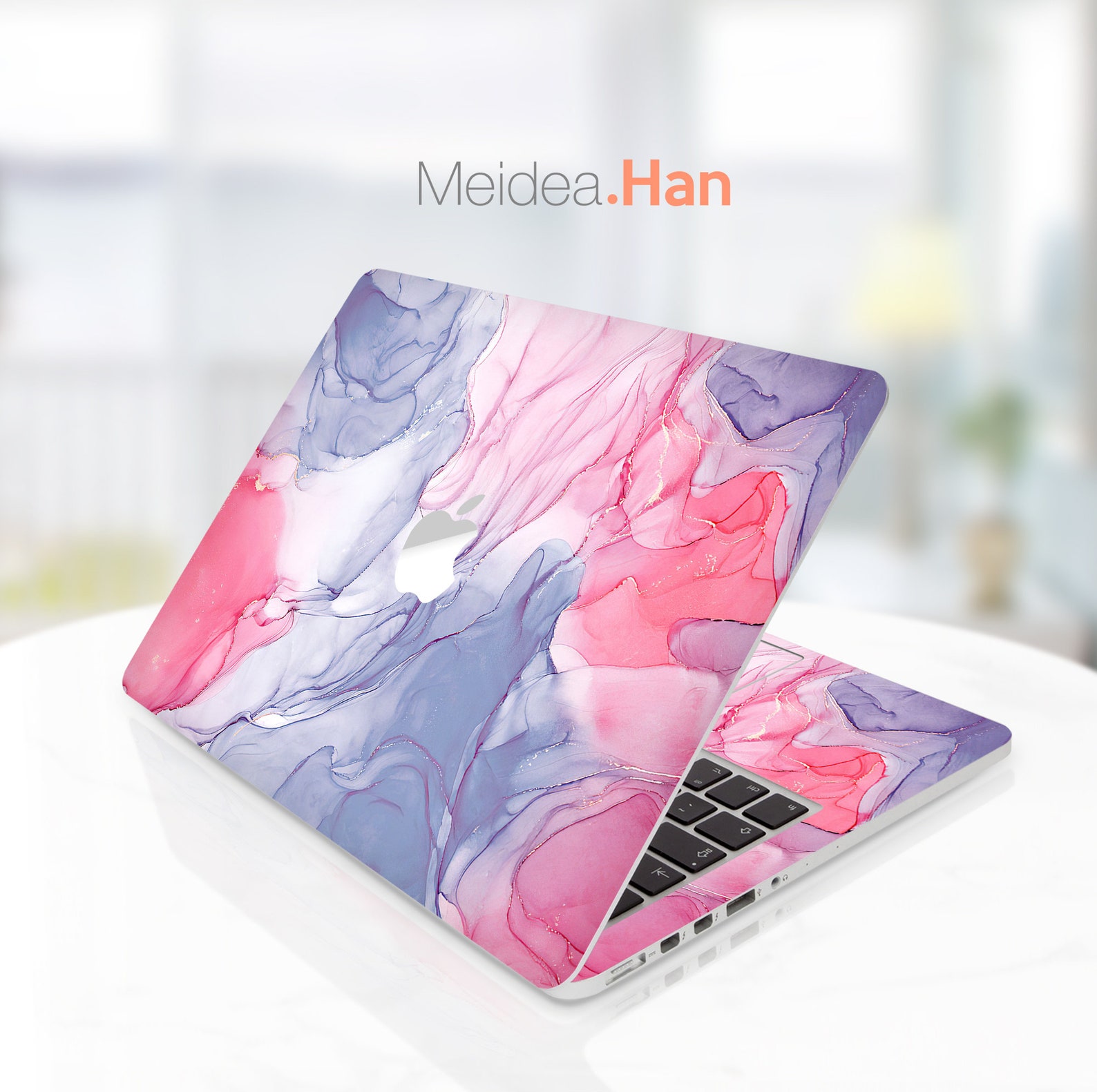 MacBook Air Skin Mother's Day Gift Marble Art Design New MacBook Pro ...