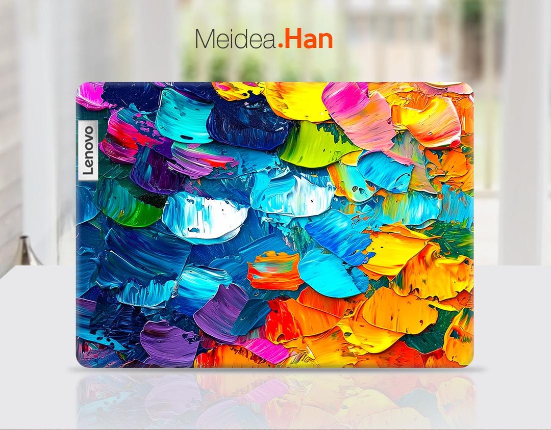 Lenovo Accessorie Laptop Skin Custom Vinyl Decal Art Sticker Colorful ...
