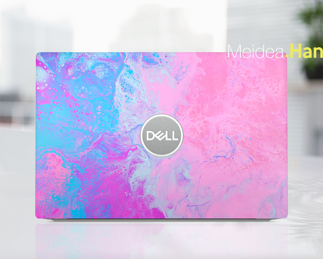 Personalized Customizable Laptop Skins Dell Decals 15 Inch Colourful ...