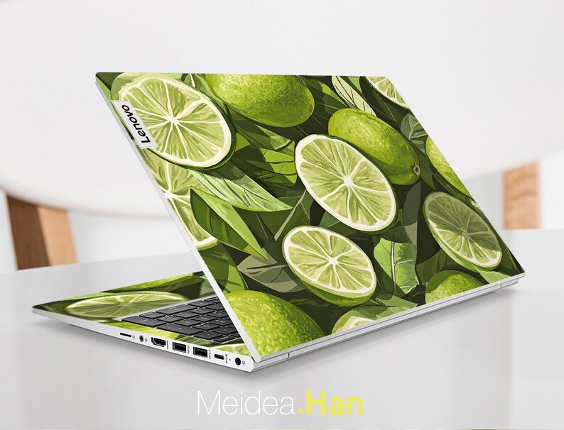 Lenovo Yoga 7 16 Skin Designed Accessories Custom Decal Cute Gift Green ...