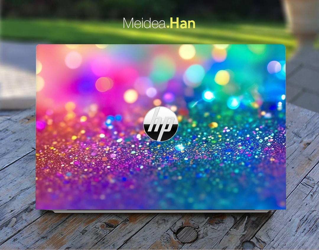 Hp Notebook Pre-cut Custom Laptop Skins Personalized Gift Vinyl Decals ...