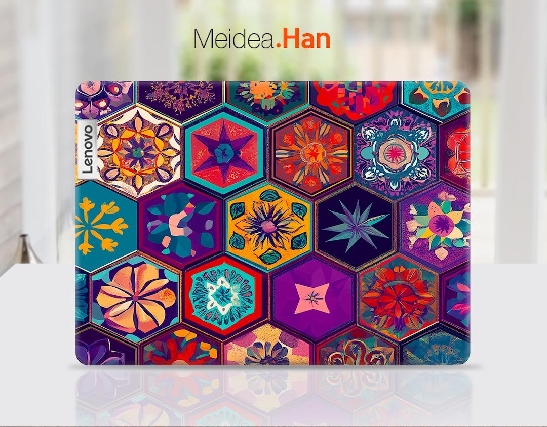 Custom Laptop Skin Lenovo 2 in 1 Sticker Custom Decal Gift Colorful ...