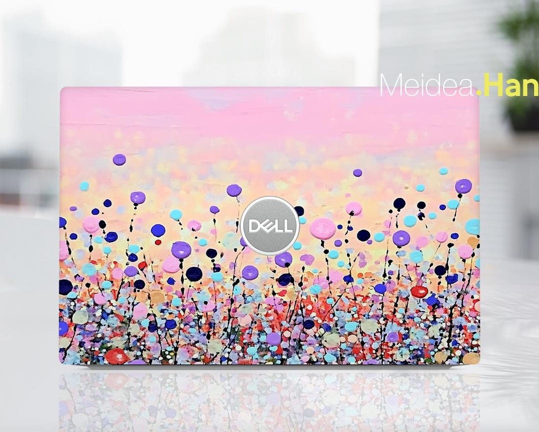 Dell Laptop 15 Inch Ultra-thin Skin Personalized Gift for Women Pink ...