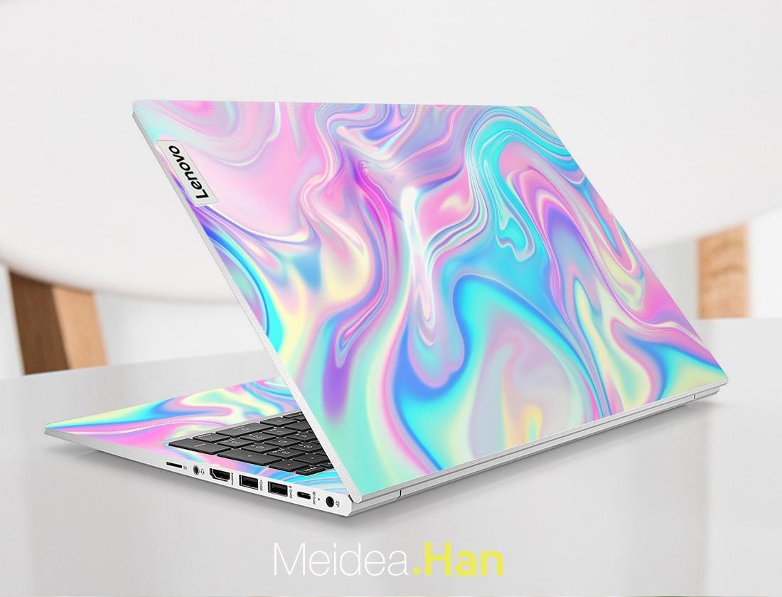 Custom Skin Laptop Lid Protect Lenovo Accessories Vinyl Decal ...
