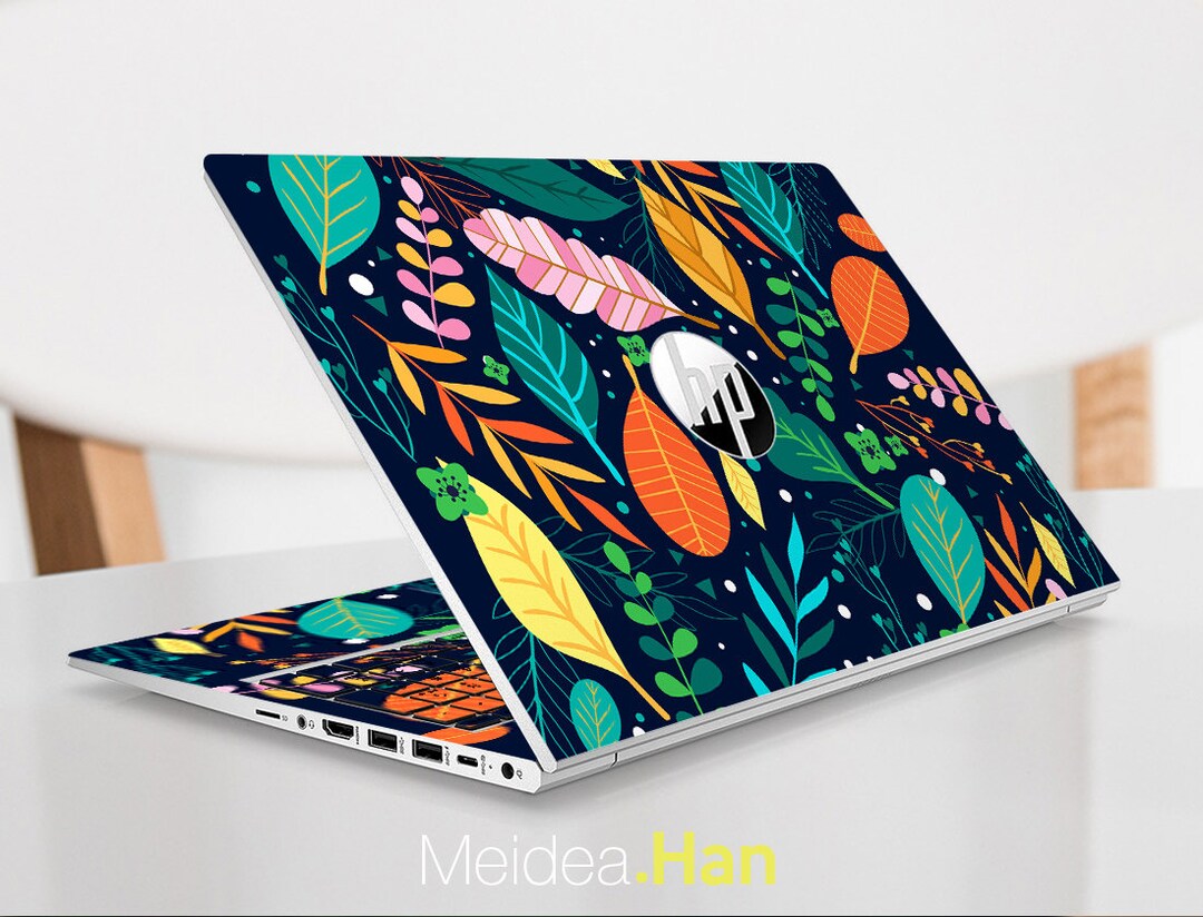 Hp Laptop Skin Envy X360 Personalized Customizable Green Plants ...