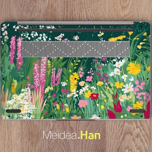 Custom Laptop Skins Dell 7640 Decals Designed Accessories Floral Design ...