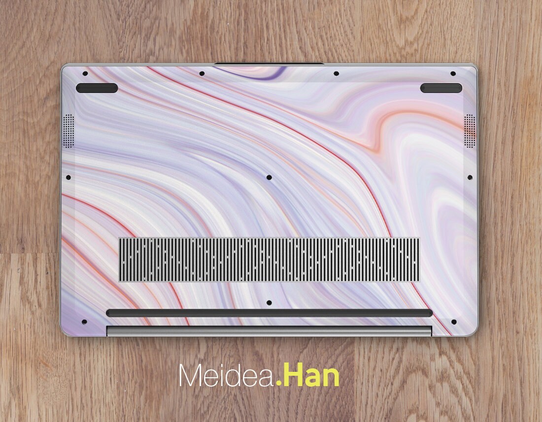 Dell Latitude 5520 Skin Personalized Customizable Marble Curve Vinyl ...
