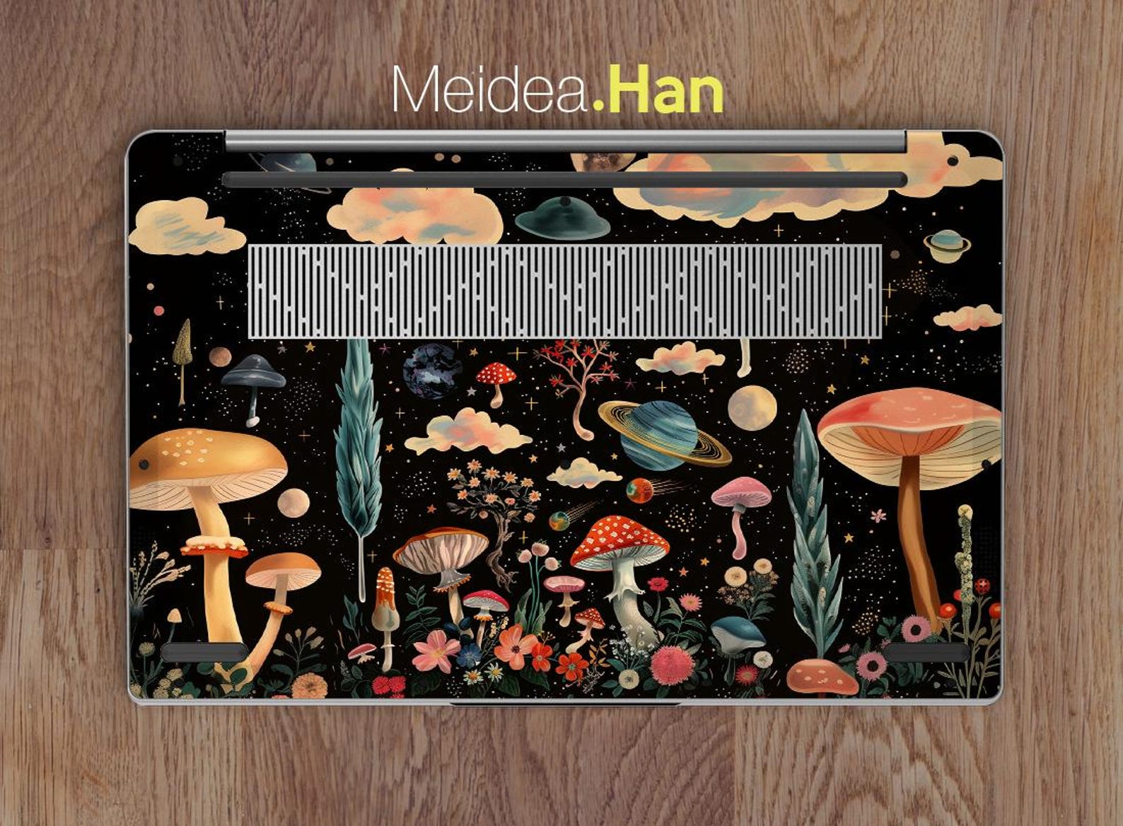 Lenovo Yoga Book 9 Laptop Skin Decal Personalized Gift Colorful Design ...