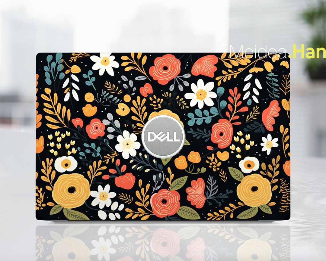 Laptop Skin Protect Dell Cute Decals Customizable Personalised Gift ...