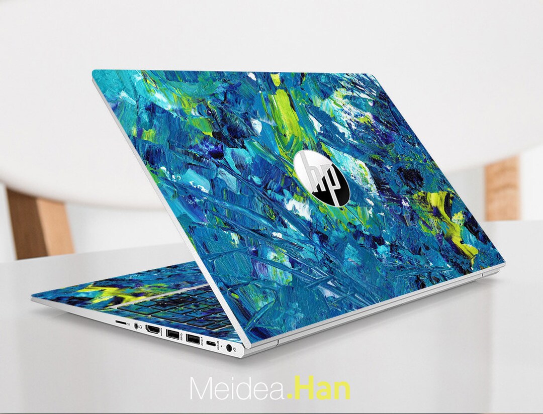 Hp Envy Laptop Skin X360 Personalized Customizable Paintings Abstract ...