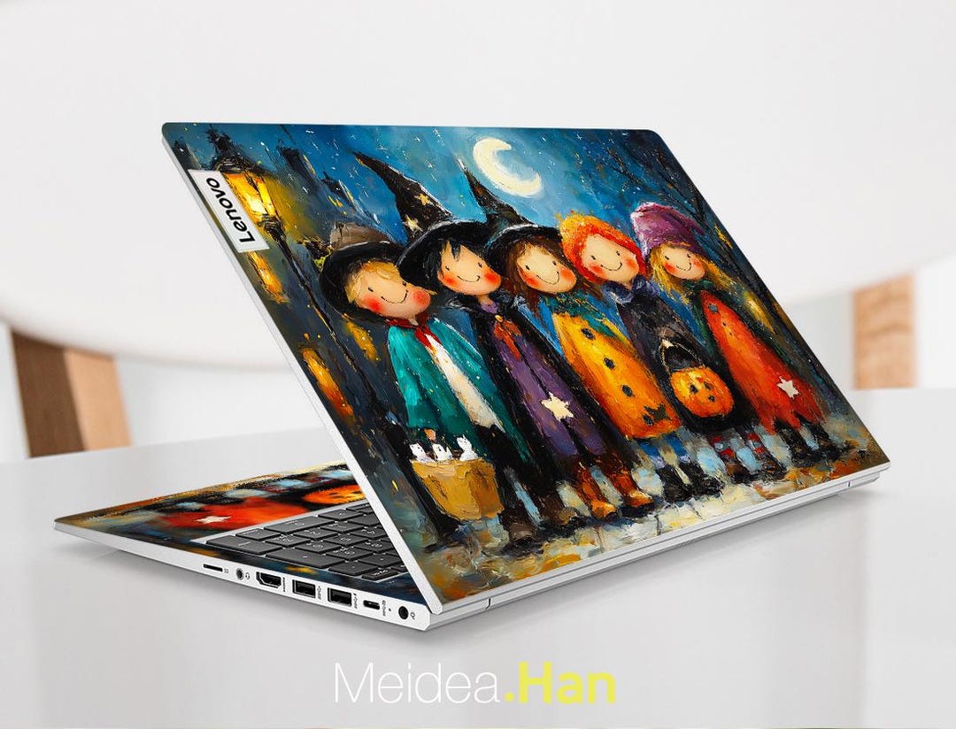 Lenovo Yoga 7I Laptop Surface Sticker Cartoon Character Pattern Vinyl ...