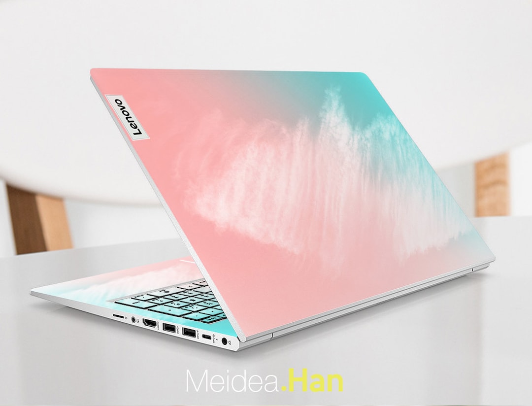 Custom Laptop Skin Protect Lenovo Accessories Vinyl Decals Personalised ...