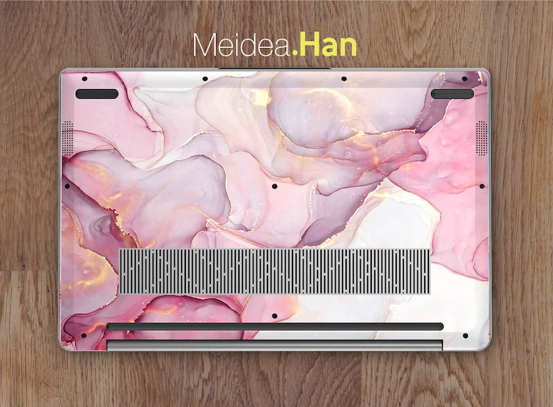 Lenovo Thinkpad Skin Personalized Gift for Girl Friend Watercolor Vinyl ...