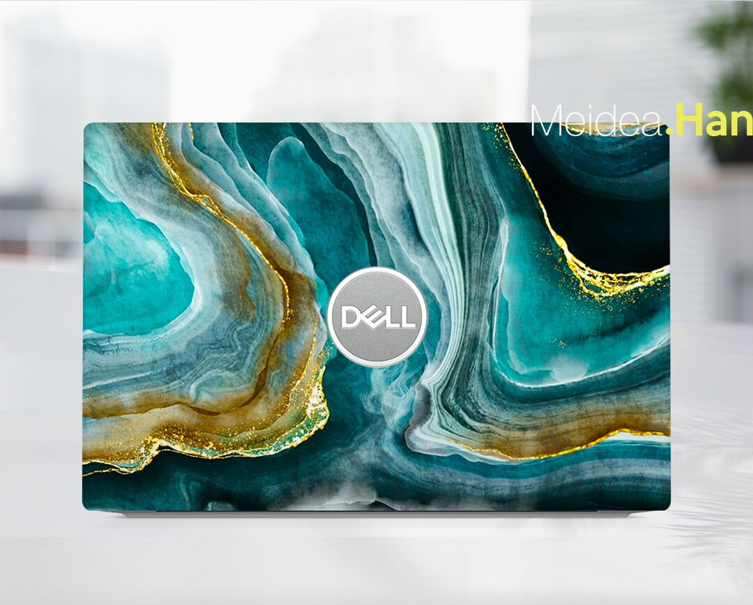 Dell Laptop Skin Inspiron 14 7420 Personalized Customizable Blue Marble ...