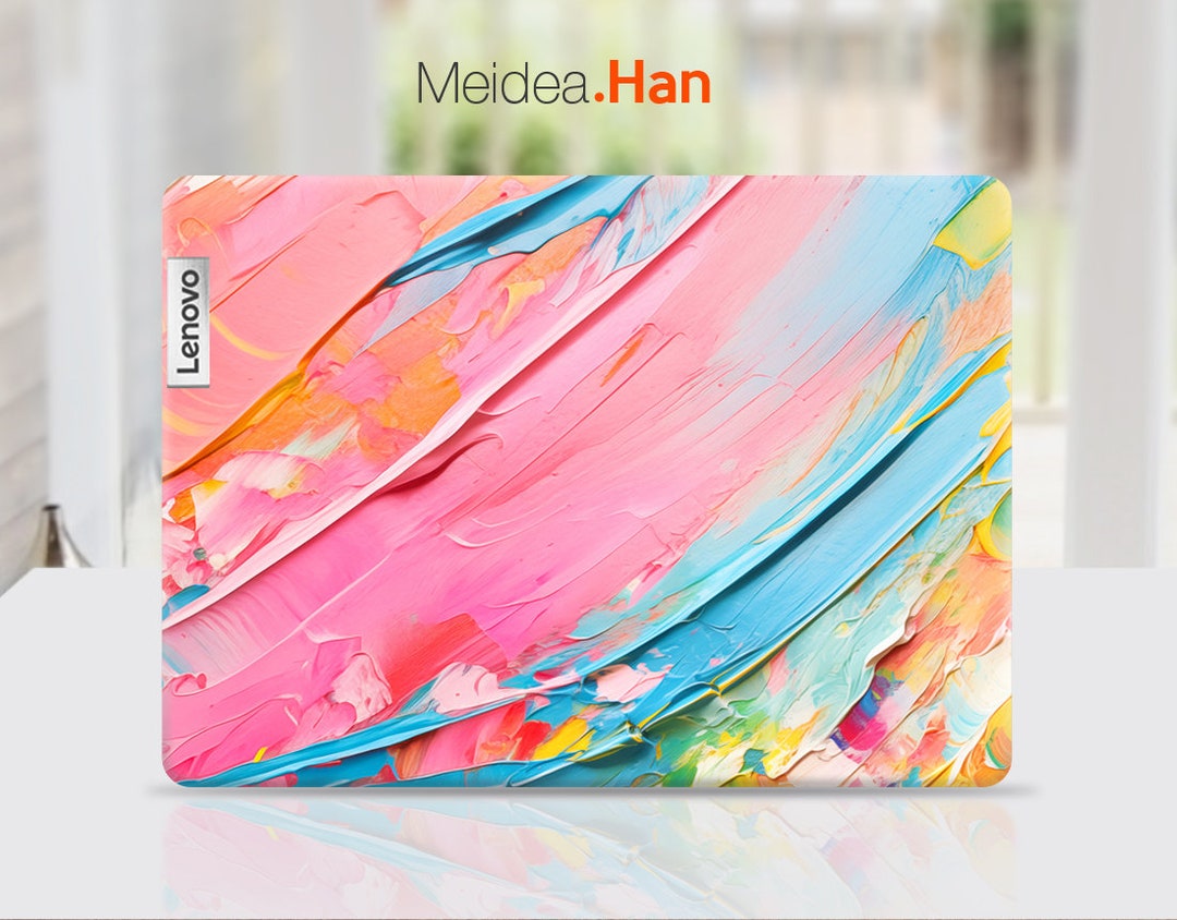 Lenovo Laptop Skin Custom Vinyl Decal Personalization Sticker Colorful ...
