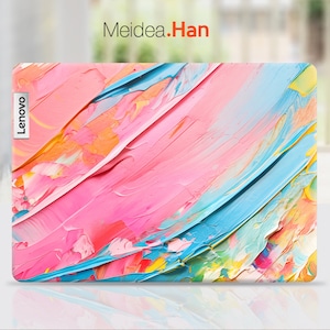 Lenovo Laptop Skin Custom Vinyl Decal Personalization Sticker Colorful ...