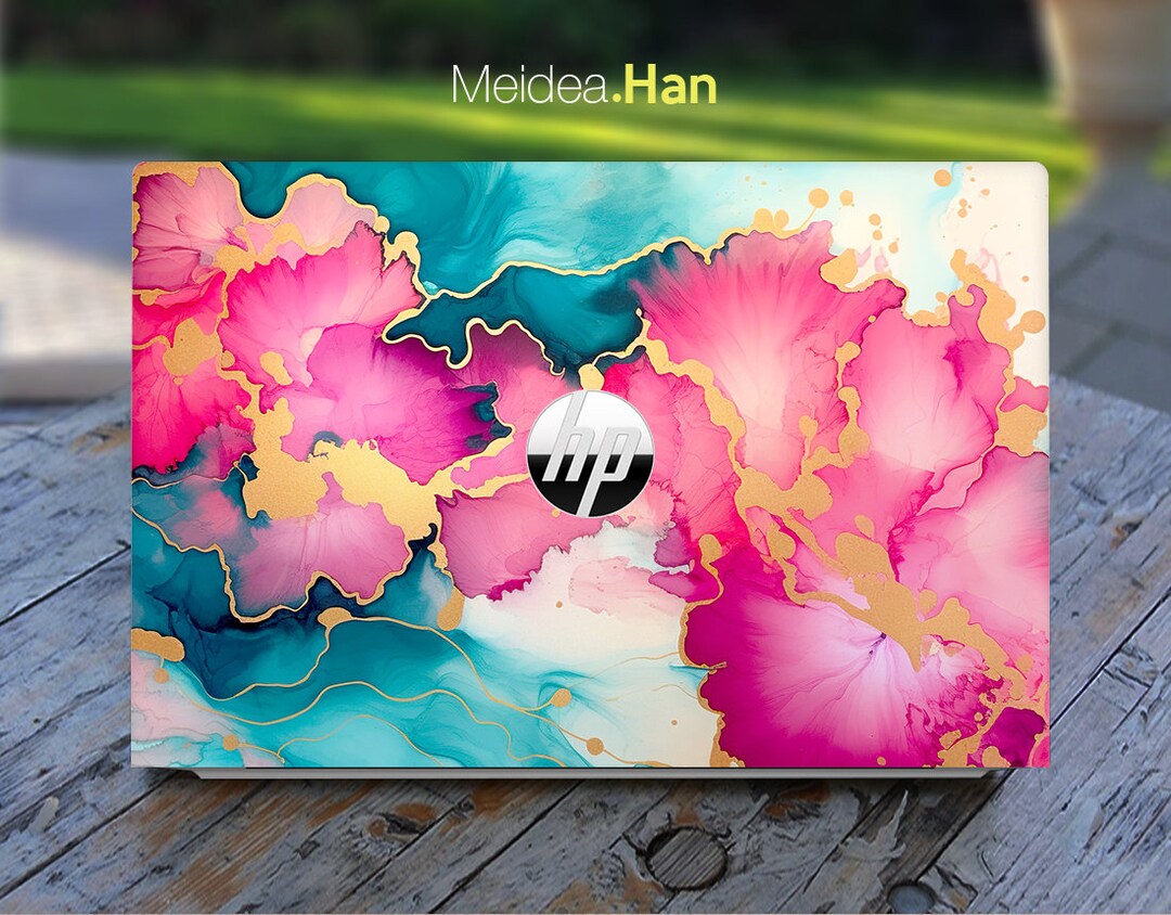 Hp Laptop Skins Vinyl Decal Customizable Personalised Abstract Design ...