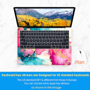 MacBook Accessories Custom Laptop Gift Minimalist Design MacBook Pro ...