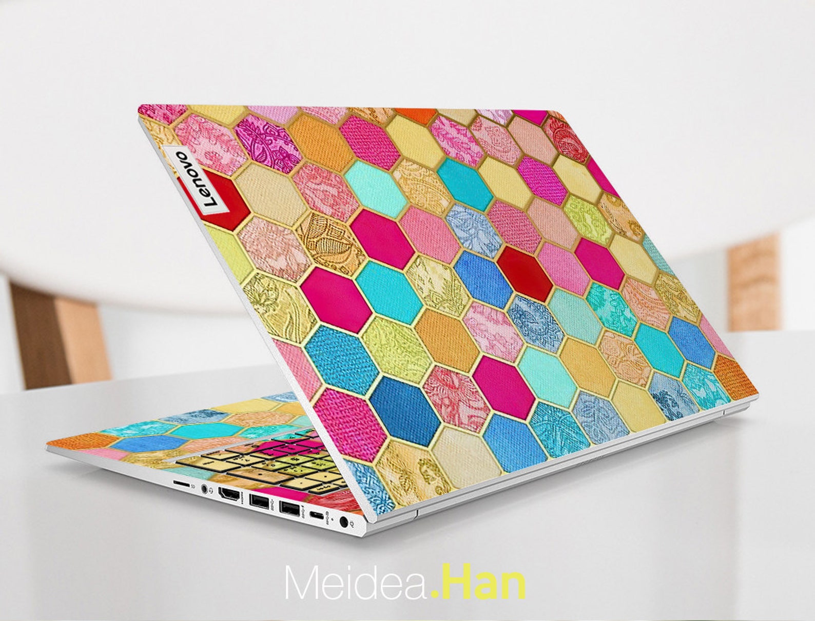 Lenovo Laptop Film Cover Customized Name Decal Personalized Gift ...