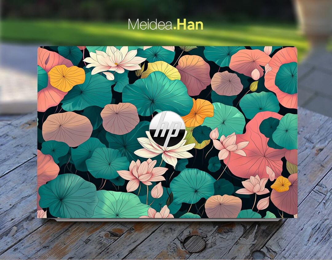 Hp Laptop Skin Personalized Gift Designed Accessorie Artistic Plant ...