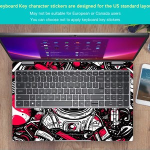Laptop Skin Protect Dell Keyboard Decal Custom Sticker Birthday Gift ...