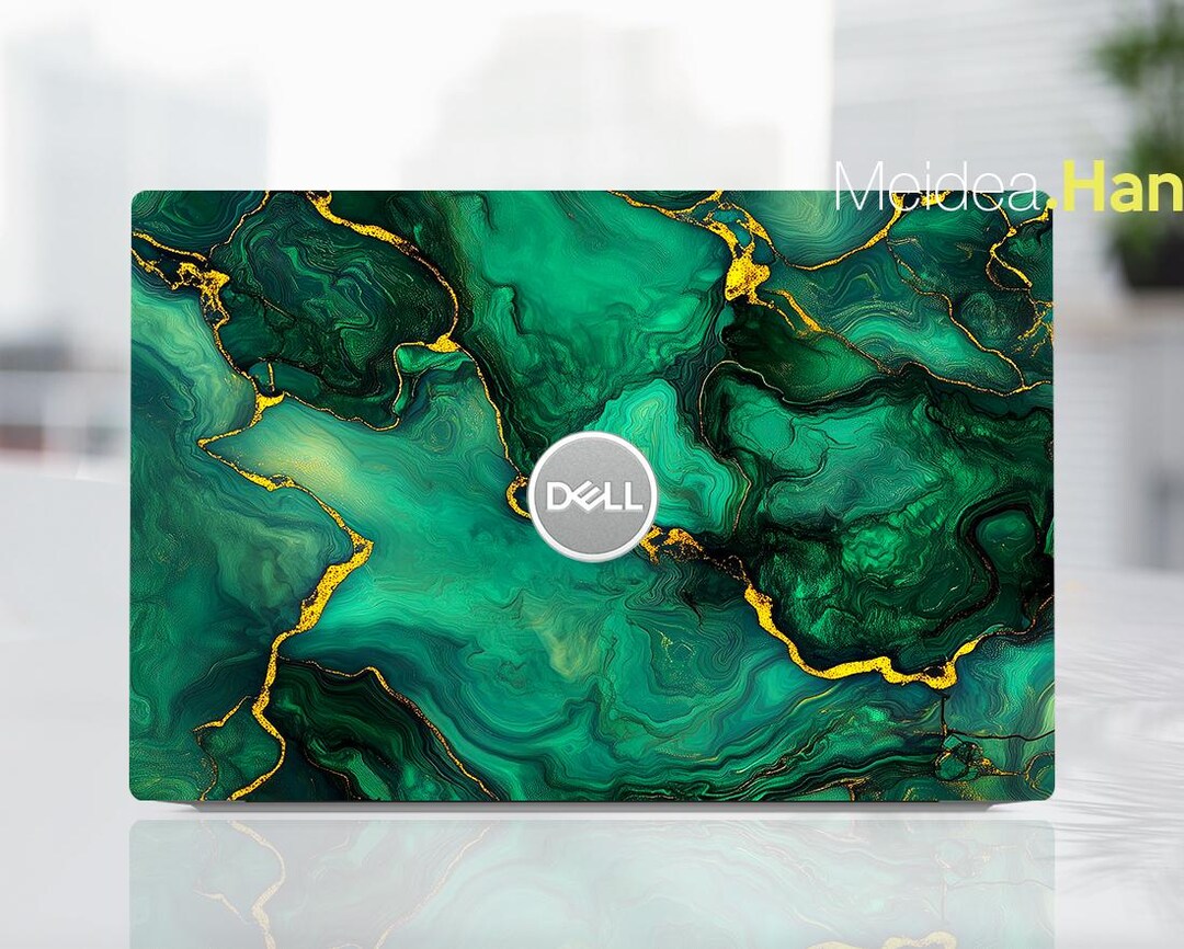 Dell Laptop Skin Vinyl Decals Geek Gifts Custom Sticker Personalised ...