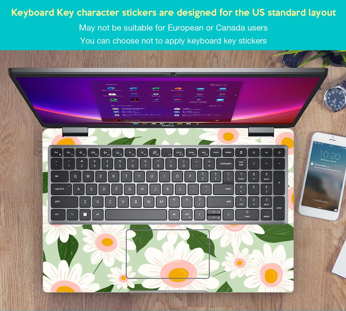 Dell 5550 Laptop Skin Stain Prevention Decal Gift for Her Cartoon ...