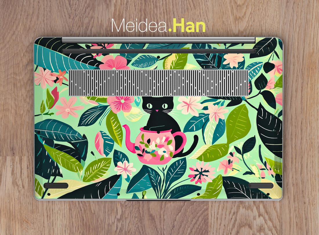 Hp 14 Inch Skins Pre-cut Decal Personalized Gift Custom Sticker Cute ...