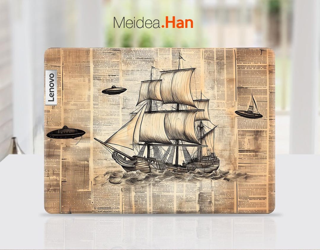 Custom Skin Lenovo Art Decal Custom Sticker Protectant Laptop Gift for ...