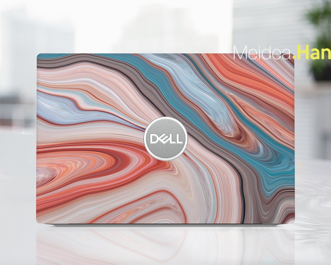 Dell Skin Xps 13 Personalized Customizable Red Marble Texture Abstract ...