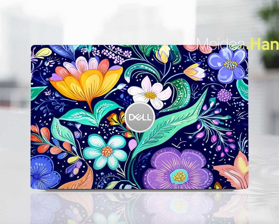 Dell Laptop Skin 17 Inch Vinyl Decal Personalize Gift Custom Abstract ...